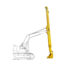 Excavator Telescopic Arm | Telescopic Dipper Arm | HITE