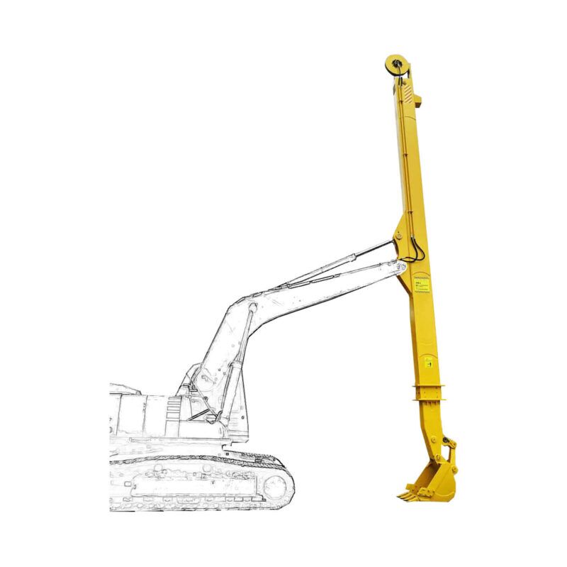 Excavator Telescopic Arm | Telescopic Dipper Arm | HITE